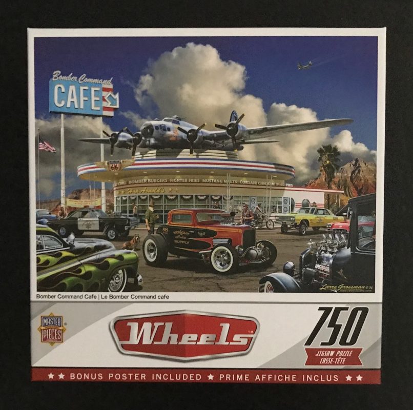 70095 - MasterPieces - Wheels - 24" x 18" - Larry Grossman - Bomber ...