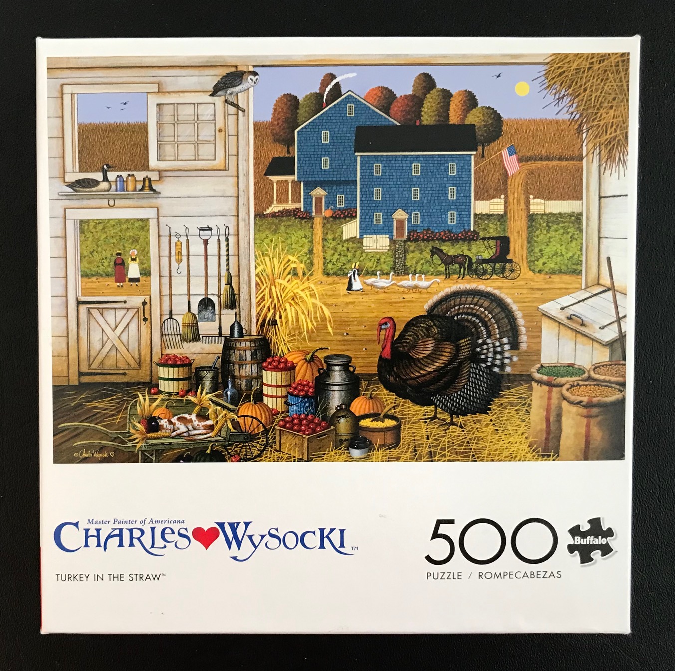 50137 - Buffalo - 21.25" x 15" - Charles Wysocki - Turkey in the Straw ...