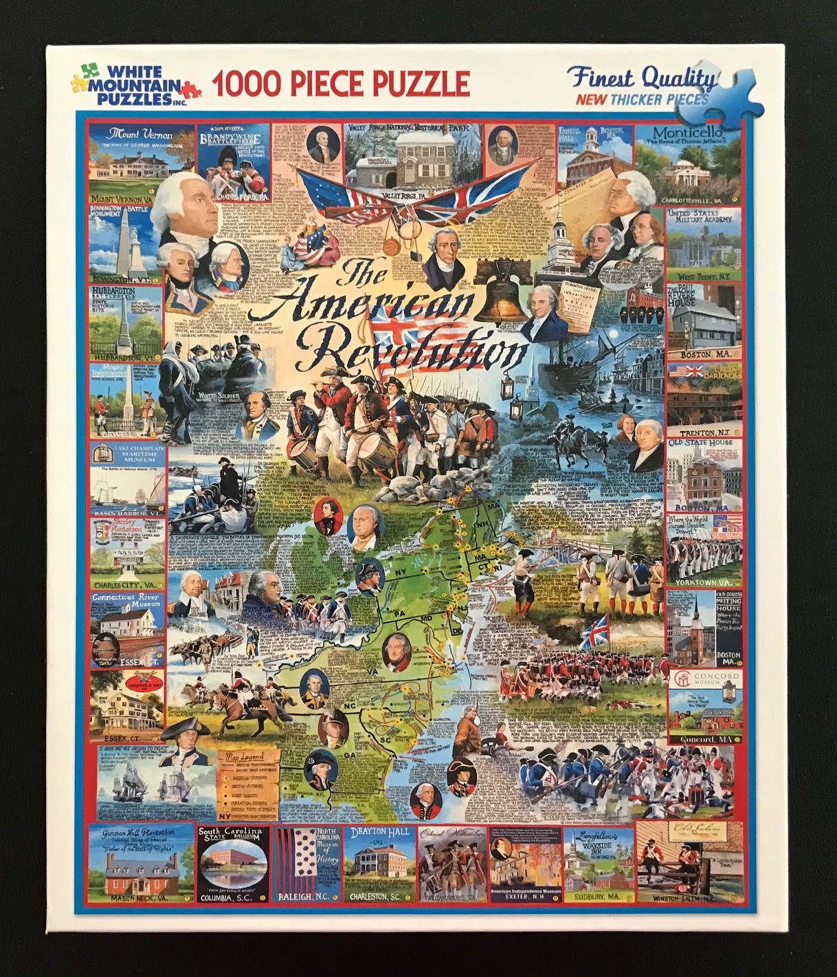 10786 - White Mountain - 24" x 30" - The American Revolution - 1000 ...