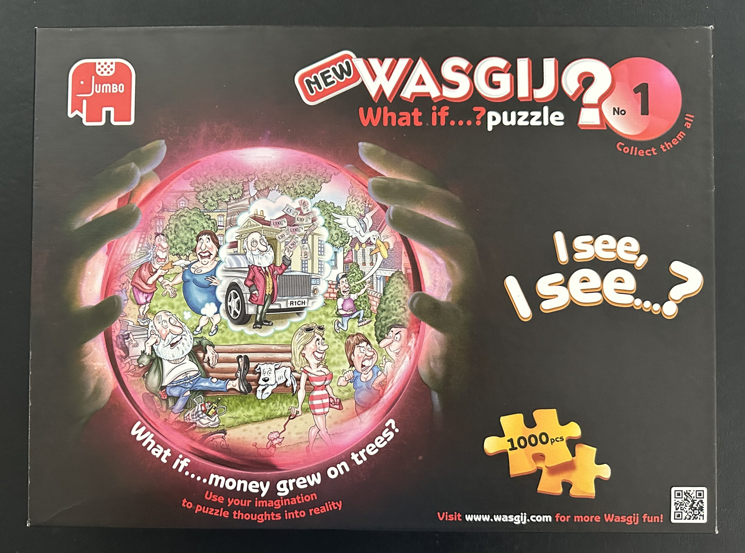 10791 - Jumbo - Wasgij? - What if...? Puzzle - 27" x 20" - Money Grew ...