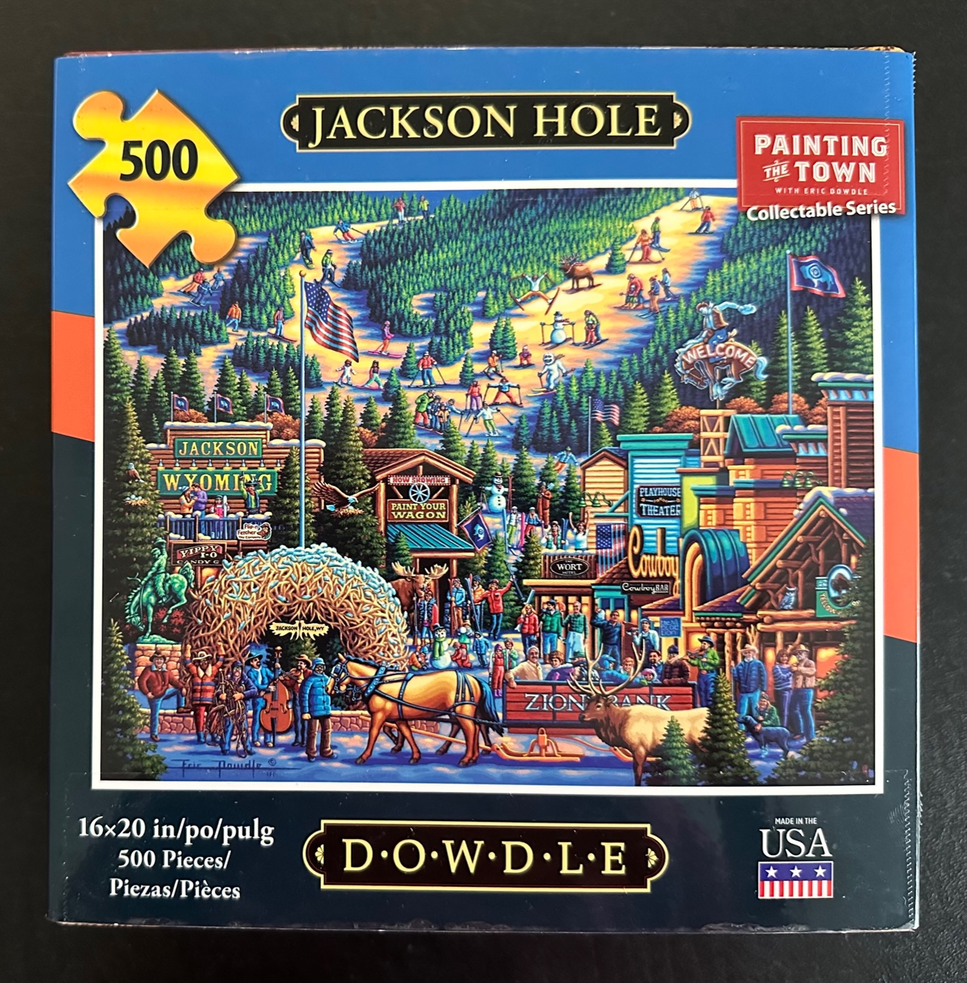 50456 - Dowdle Painting the Town Series - 16" x 20" - Eric Dowdle ...