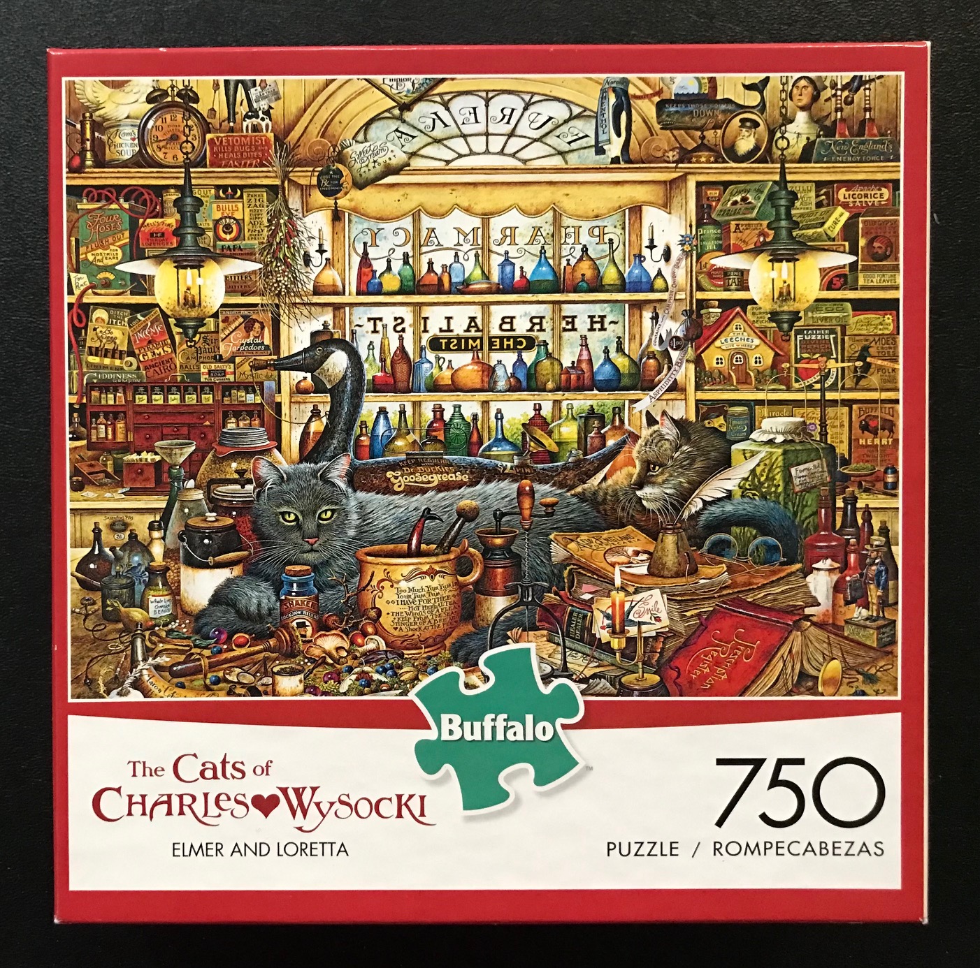 70153 - Buffalo - 24" x 18" - Charles Wysocki - Elmer and Loretta - 750 ...