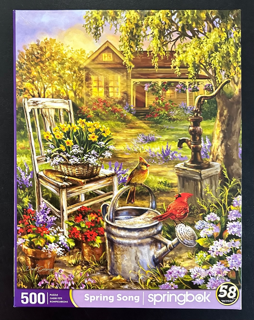 50250 - Springbok - 18" x 23.5" - Dona Gelsinger - Spring Song - 500 ...