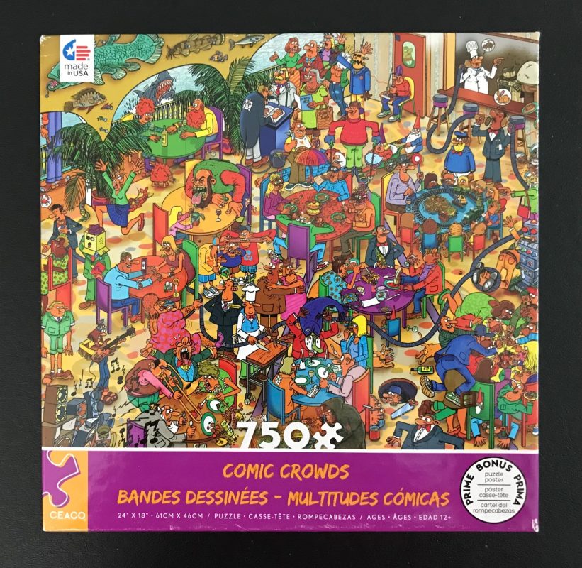 70002 - Ceaco - Comic Crowds - 24" x 18" - Bart E. Slyp - 750 Piece ...