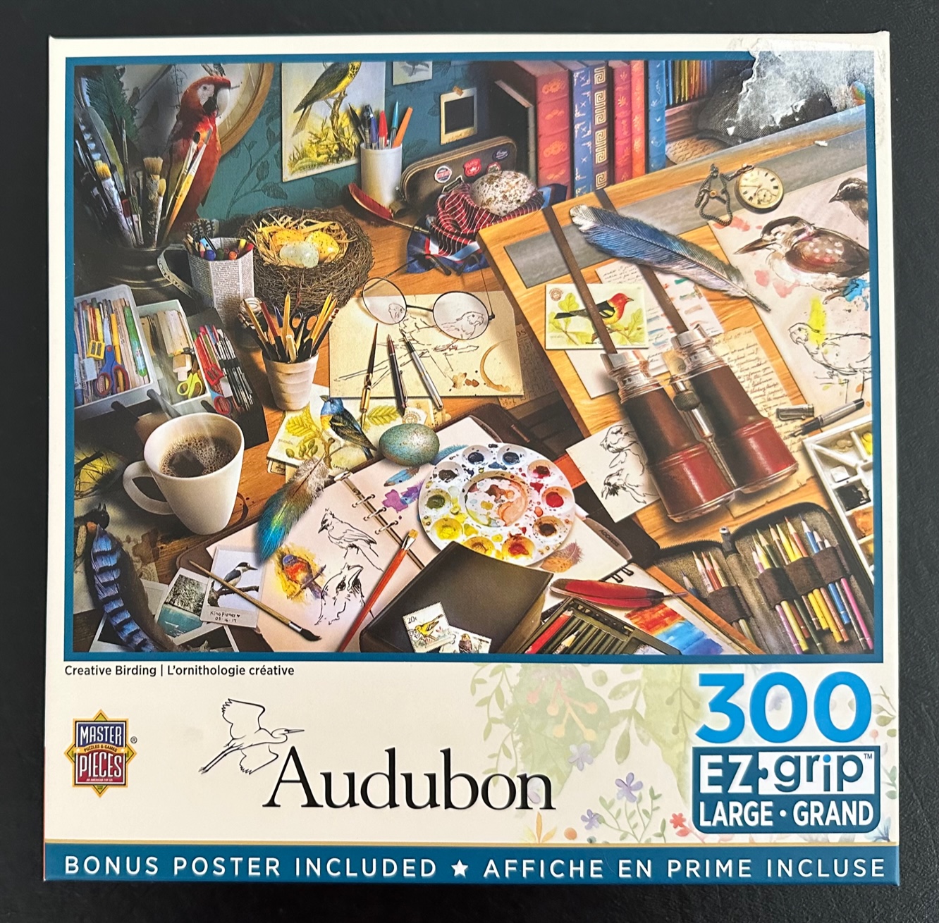 30460 - MasterPieces - 24" x 18" - Audubon - Creative Birding - 300 ...