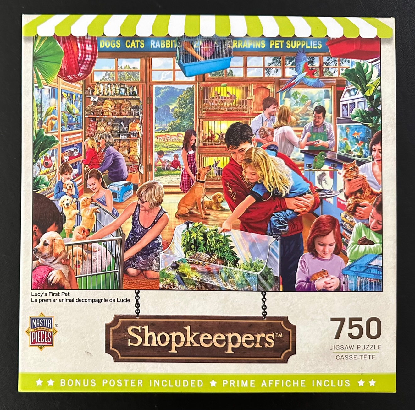 70011 - MasterPieces - 24" x 18" - Steve Crisp - Lucy's First Pet - 750 ...