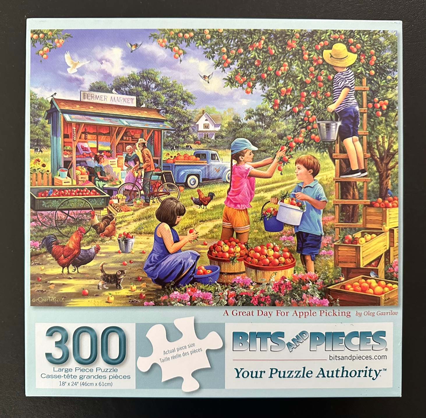 30123 - Bits and Pieces - 18" x 24" - Oleg Gavrilov - A Great Day for ...