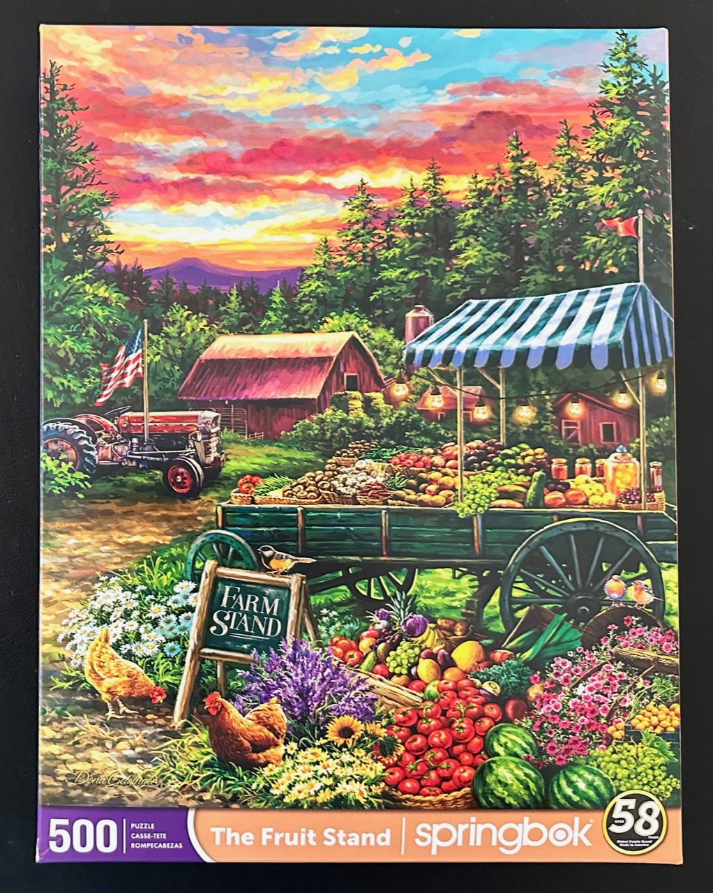 50177 - Springbok - 18" x 23.5" - Dona Gelsinger - The Fruit Stand ...