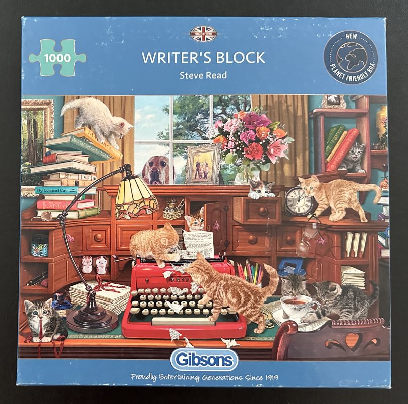 10411 - Gibson - 27" x 19.3" - Steve Read - Writer's Block - 1000 Piece ...