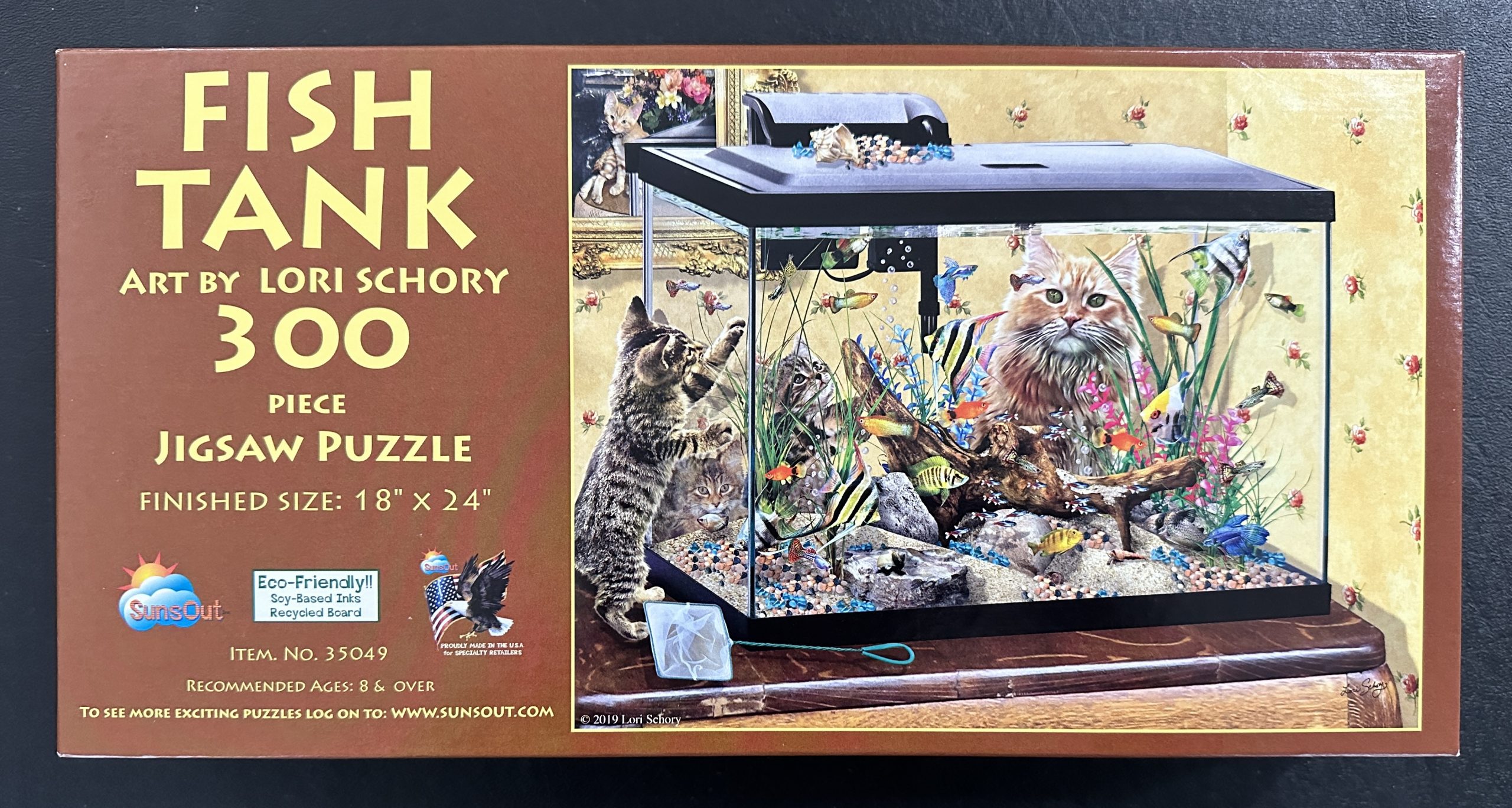 30111 - SunsOut - 18" x 24" - Lori Schory - Fish Tank - 300 Piece ...