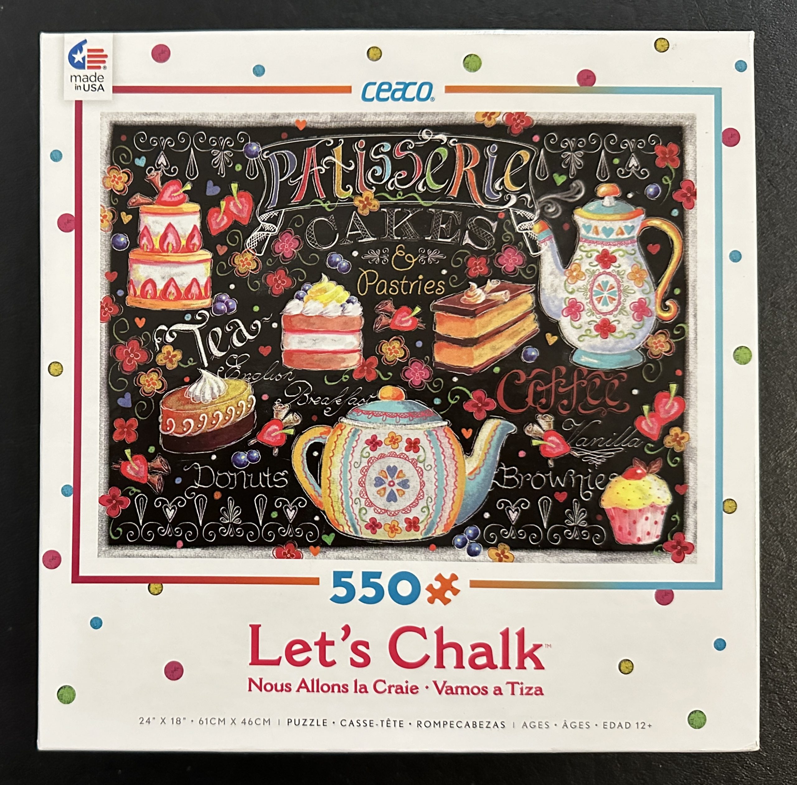 50545 - Ceaco - Let's Chalk - 24" x 18" - Helz Cuppleditch - Patisserie ...