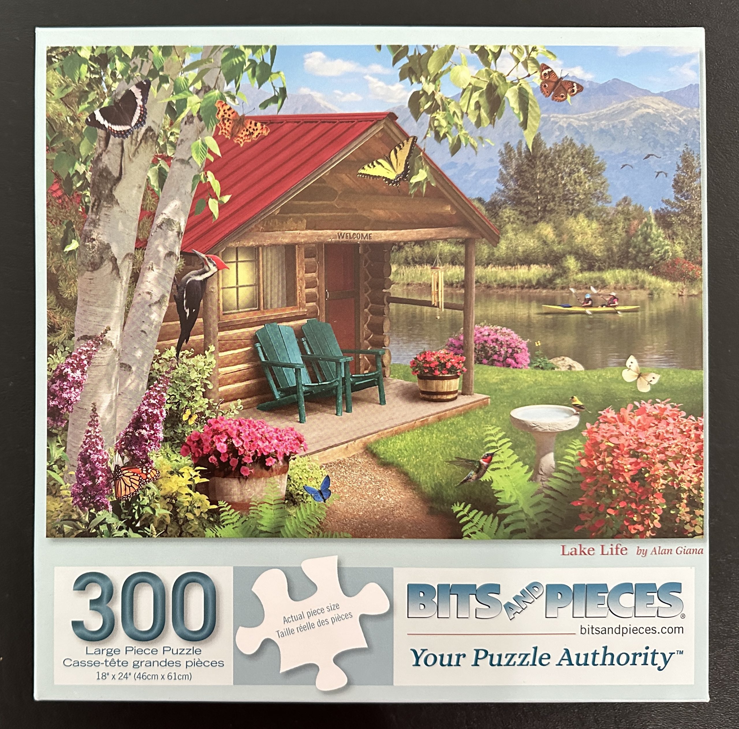 30250 - Bits and Pieces - 18" x 24" - Alan Giana - Lake Life - 300 ...