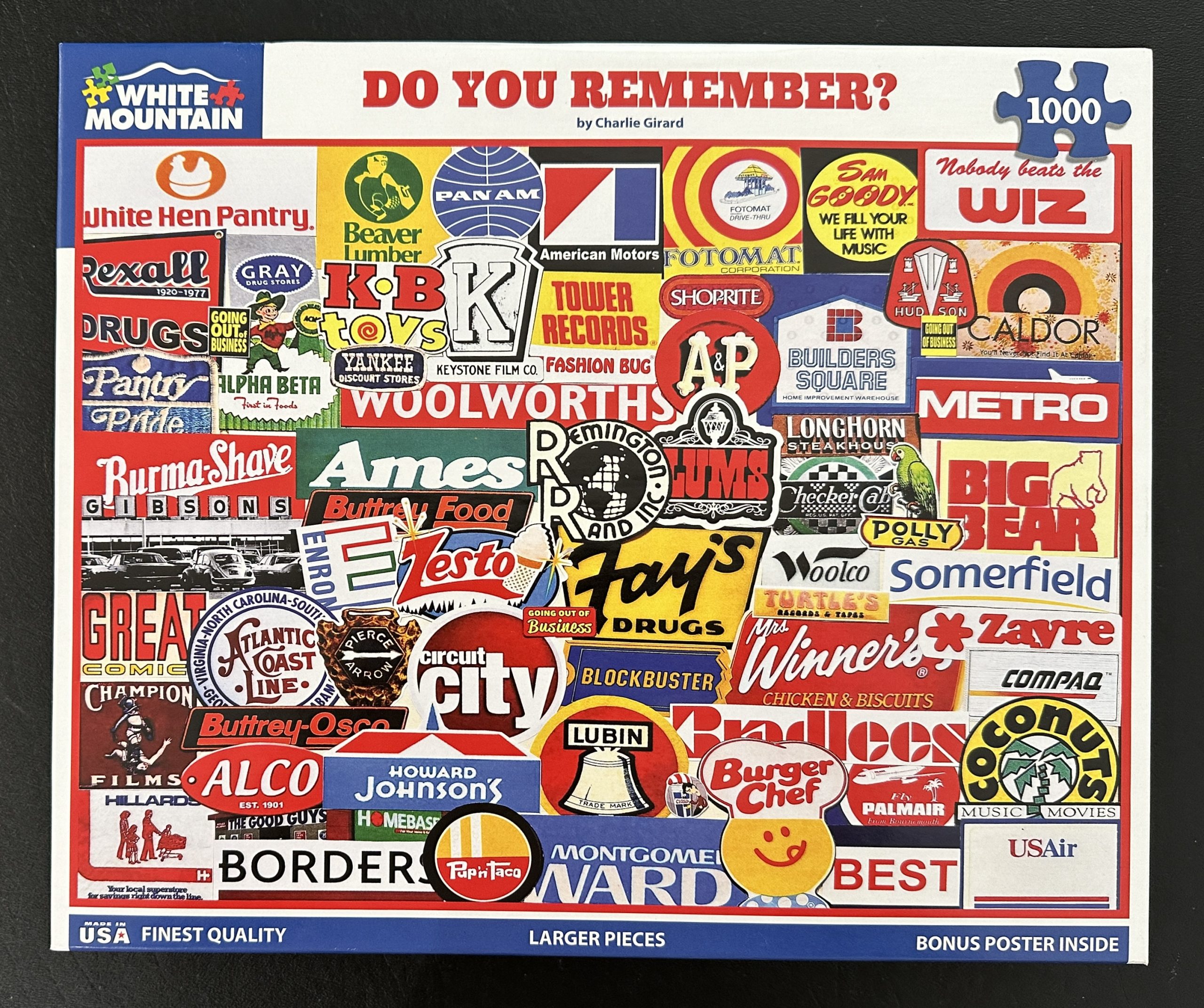 10496 - White Mountain - 24" x 30" - Charlie Girard - Do You Remember ...