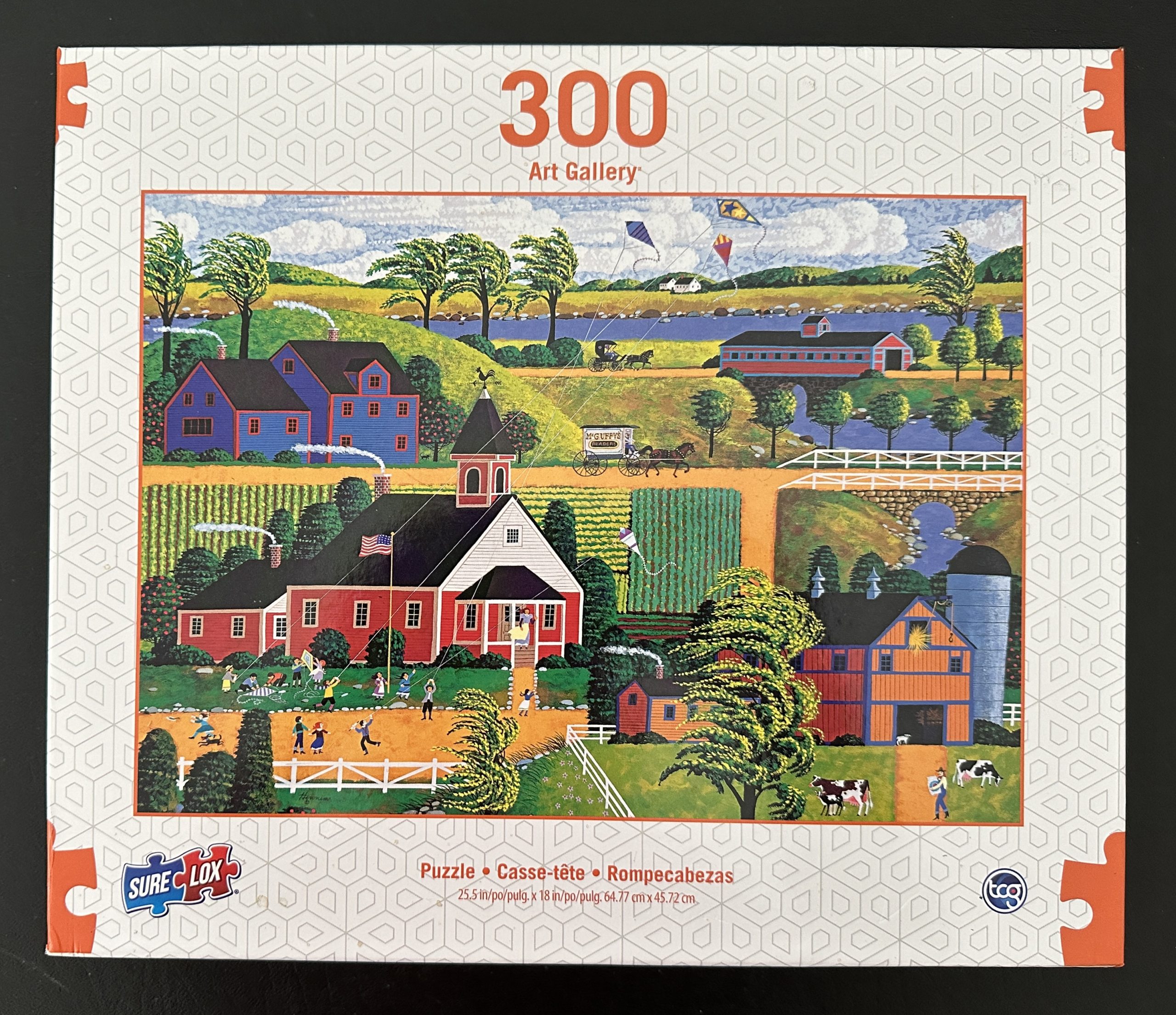 30630 - SurLox - Art Gallery- 25.5" x 18" - Heronim - Kite Flying at ...