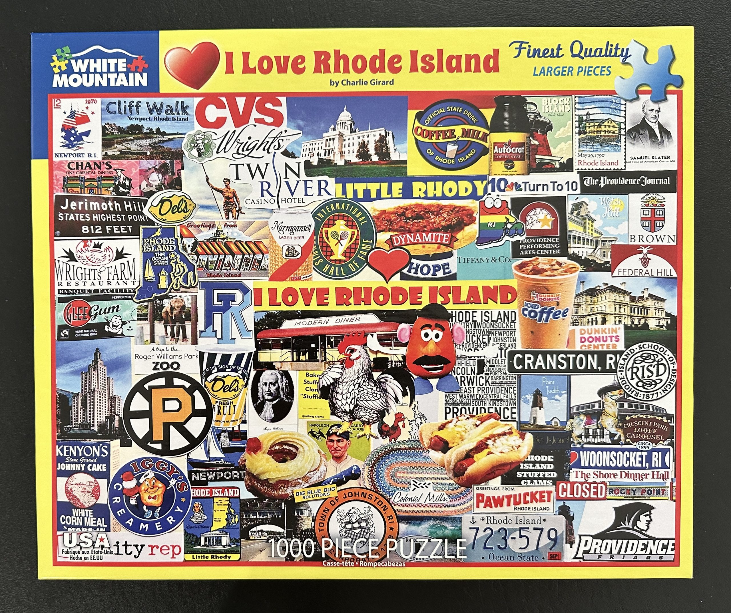 10765 - White Mountain - 24" x 30" - Charlie Girard - I Love Rhode ...