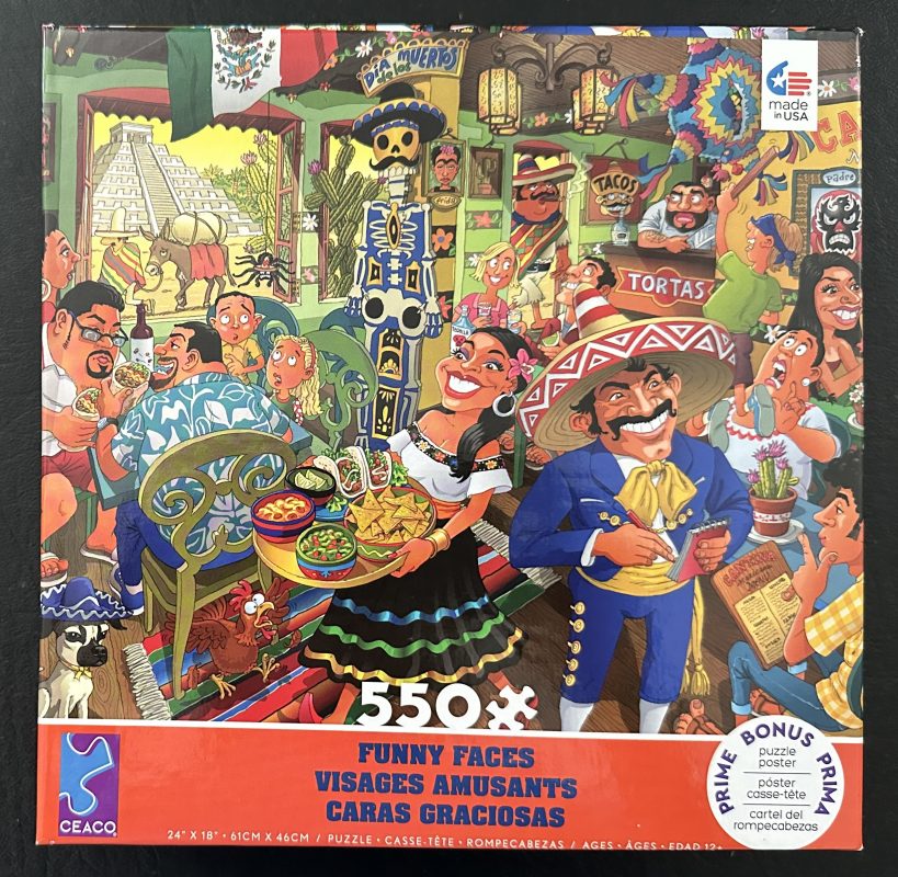 50550 - Ceaco - 24" x 18" - Martin Berry - Funny Faces - Mexican ...