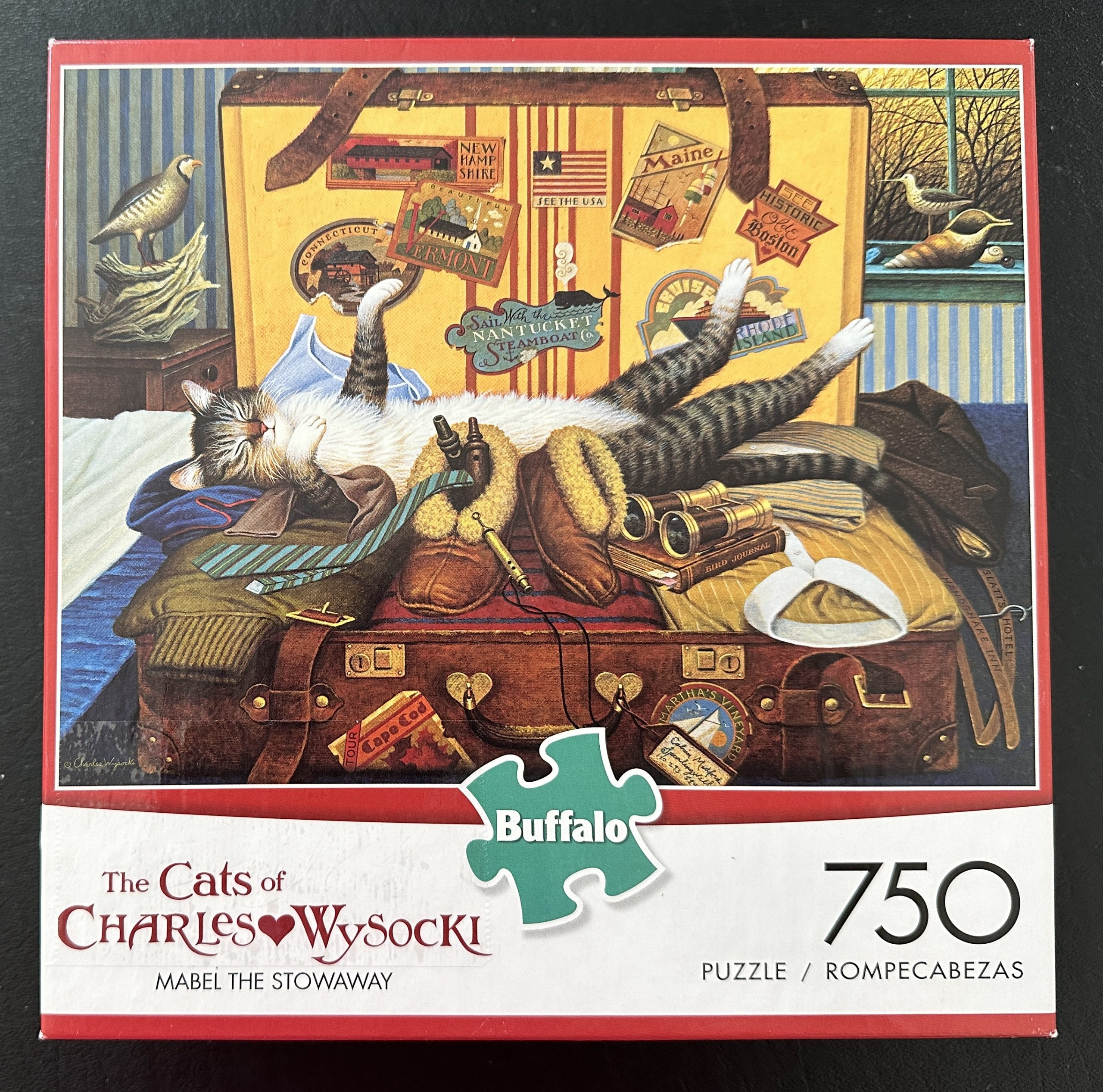 70006 - Buffalo - 24" x 18" - The Cats of Charles Wysocki - Mabel The ...