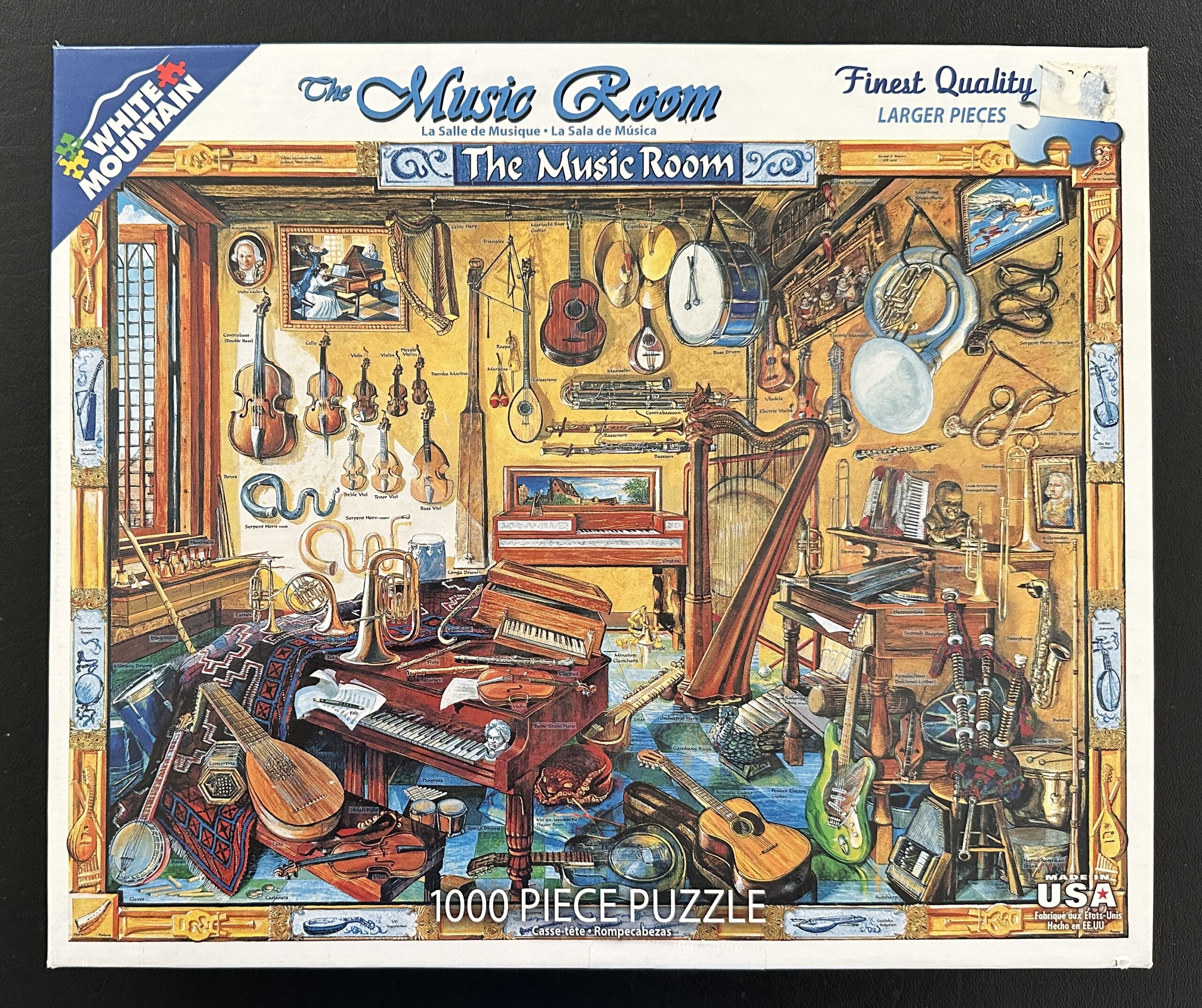 10272 - White Mountain - 24" x 30" - The Music Room - 1000 Piece ...