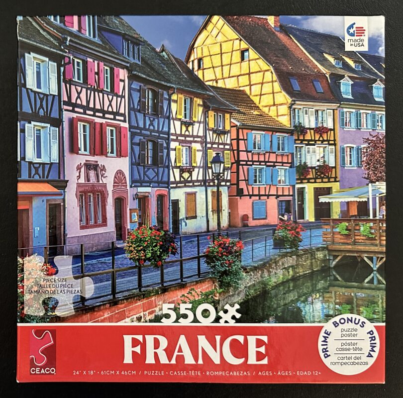 50735 - Ceaco - 24" x 18" - France - 550 Piece - Puzzles on Wheels