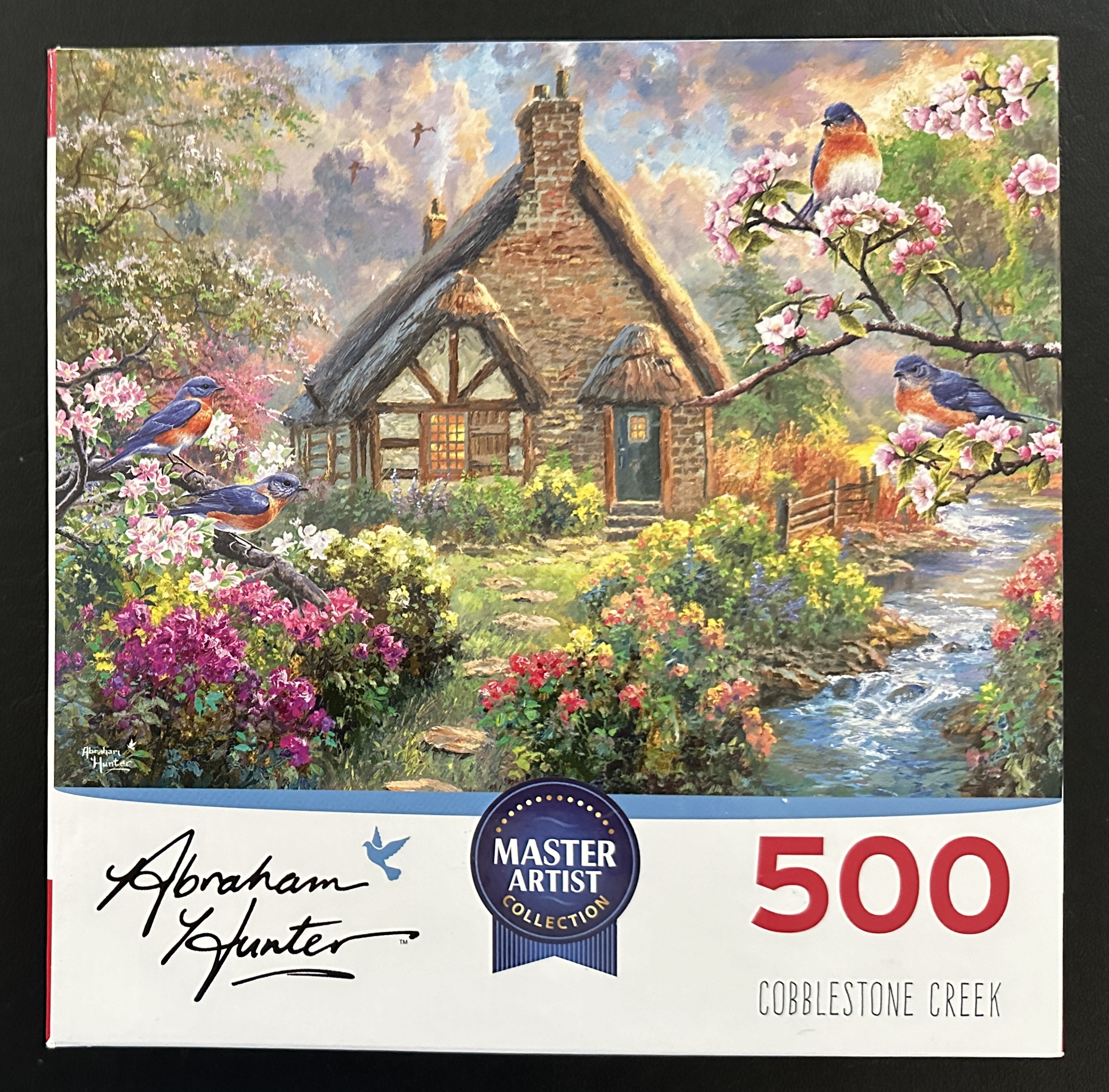 50294 - RoseArt - 24" x 18" - Abraham Hunter - Cobblestone Creek - 500 ...