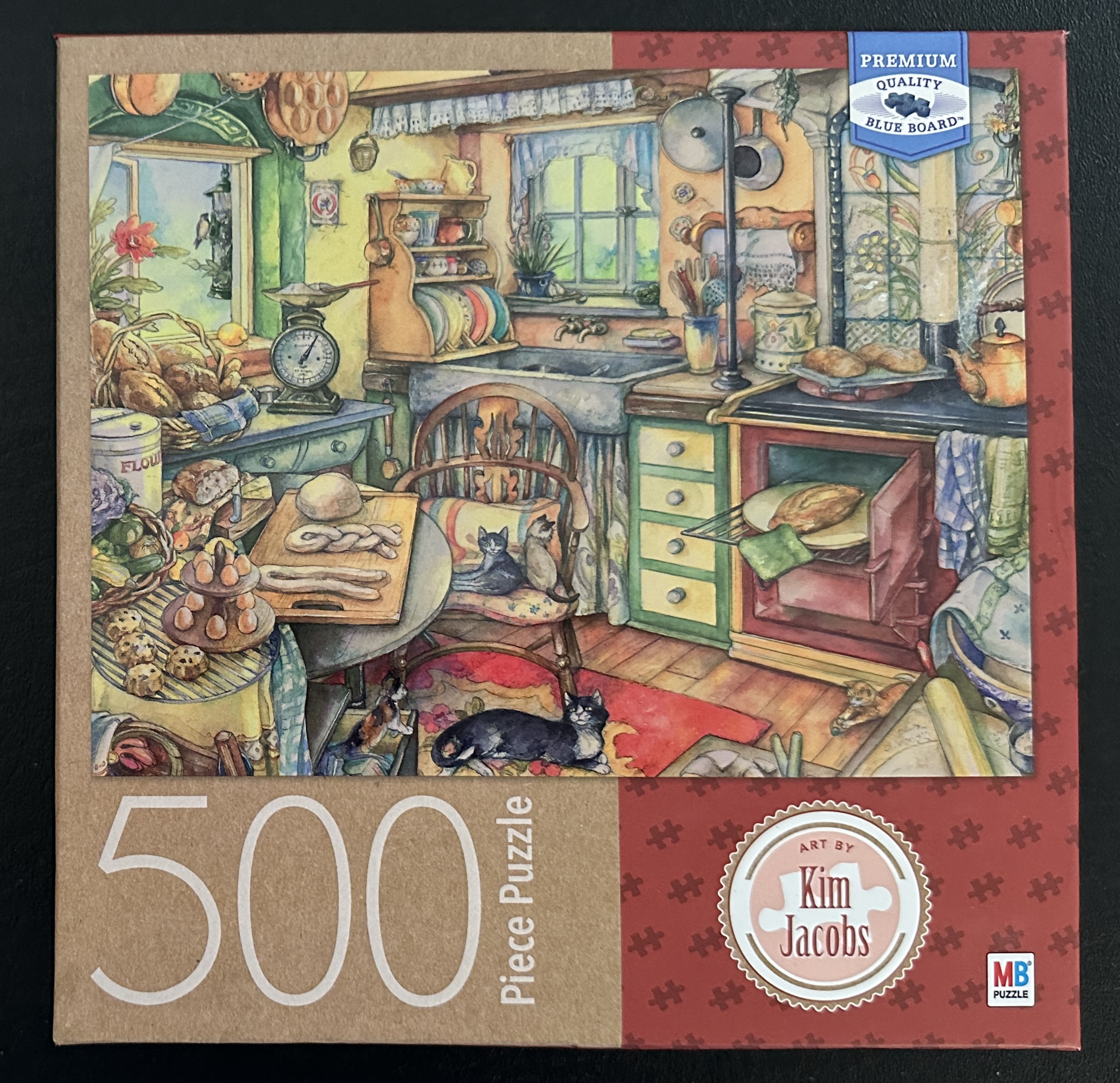 50762 - Milton Bradley - 18" x 24" - Kim Jacobs - Bread Baking - 500 ...